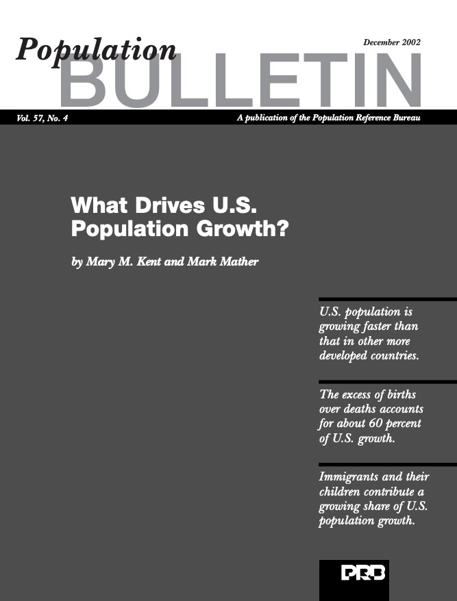 What Drives U.S. Population Growth? | PRB Data Center